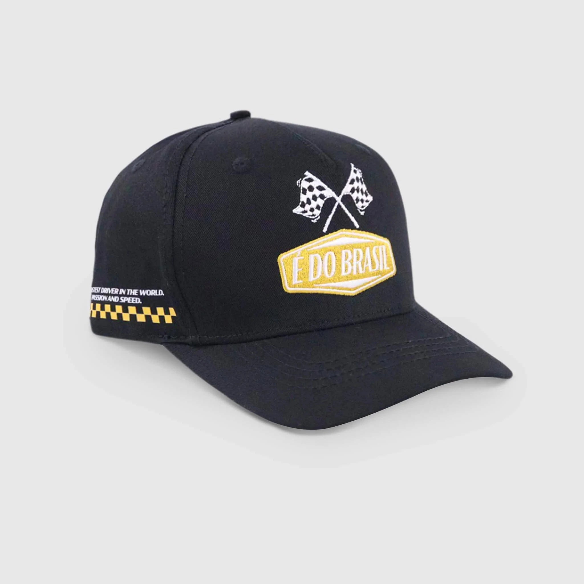 Ayrton Senna F1 Netflix Racing Baseball Hat - Black/Gray - Magasin de ...